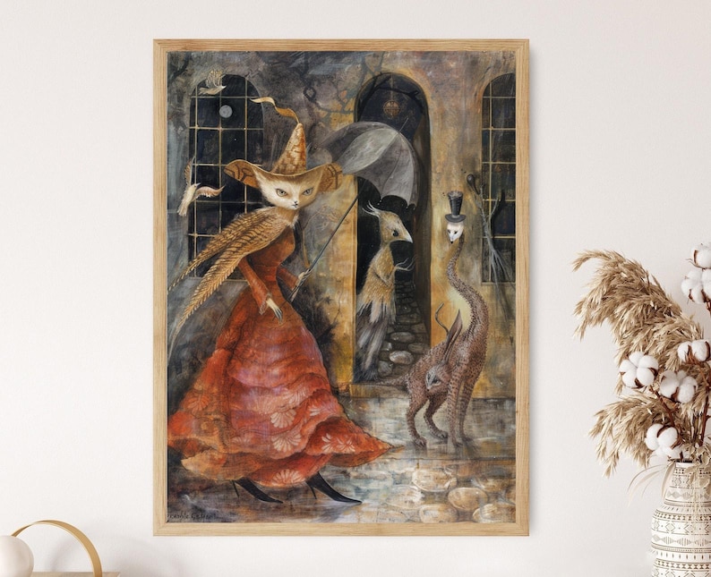 Esoteric Realms Art Print | Imaginative and Whimsical Home Decor ...