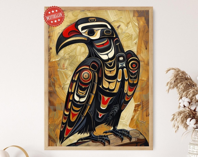 Hoku the Hummingbird, Indigenous Art, Tribe Art, Tlingit Art, Native ...