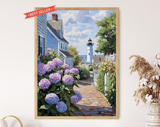 Nantucket Harbor Watercolor Painting Fine Art Prints or Original ...