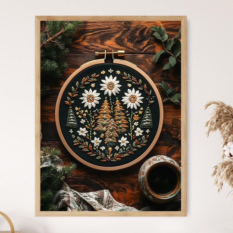Edelweiss Wall Art - Etsy