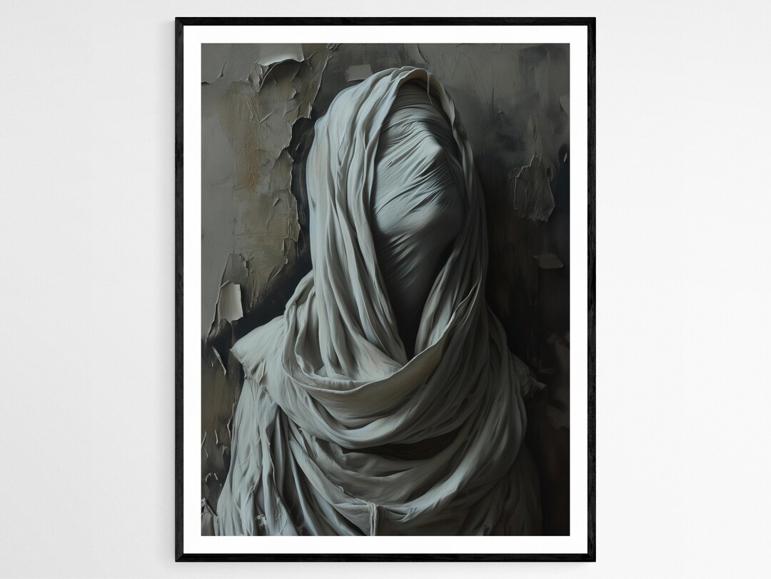 Macabre Art Print, Dark Fantasy Horror Decor, Creepy Office Art, Gothic ...