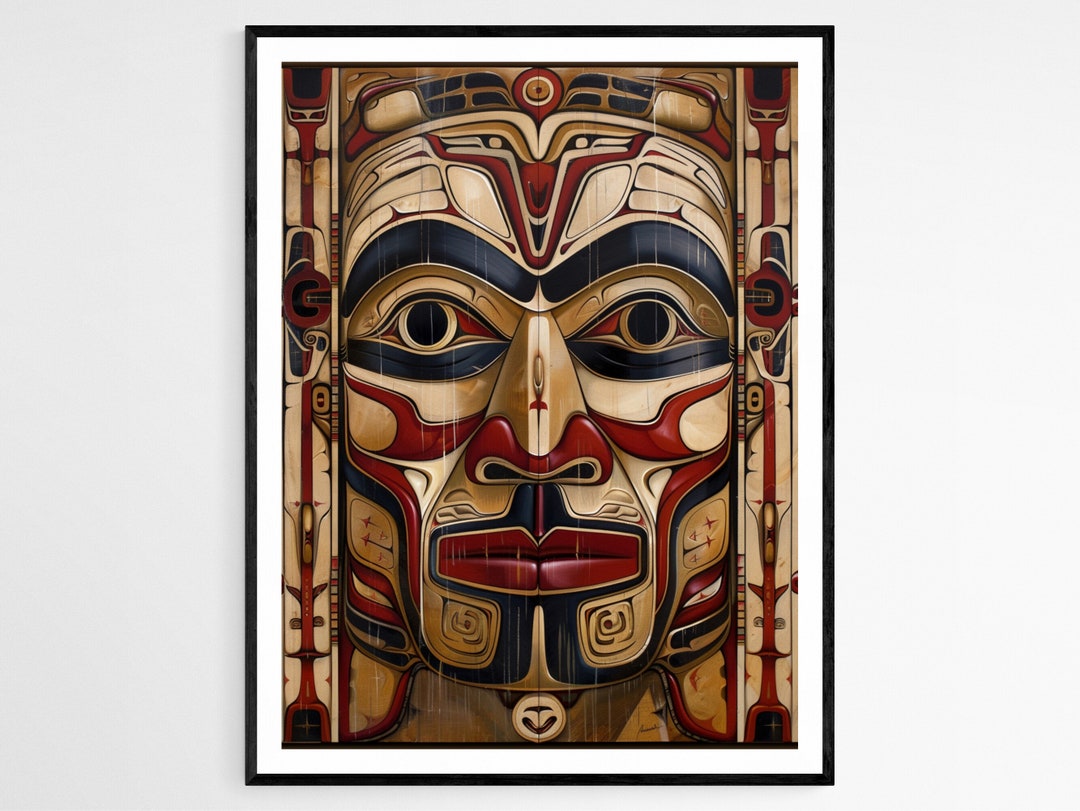 Original Haida Artwork Elegant Indigenous Print, Perfect for Home ...