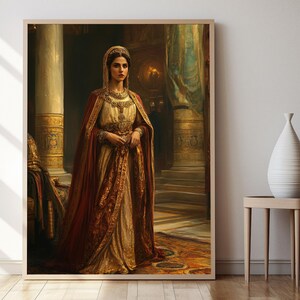 Empress Theodora Art Print, Ancient Byzantine Ruler and Royal Splendor ...