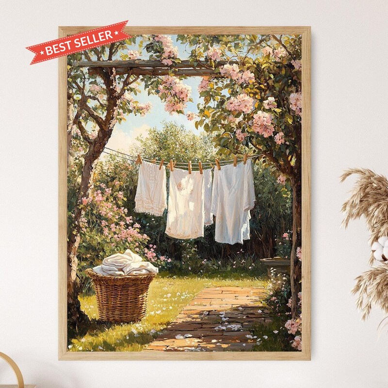 Laundry Painting - Etsy