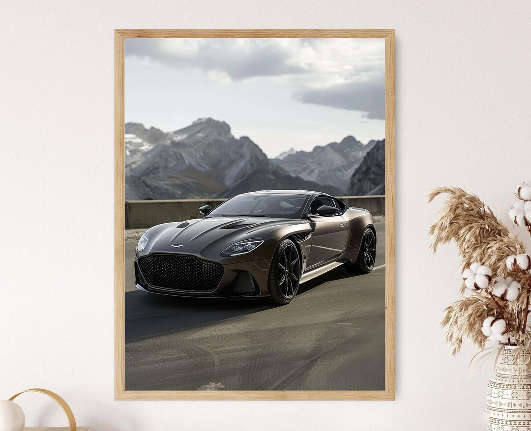 Aston Martin DBS Art Print: Car Enthusiast Decor - Etsy