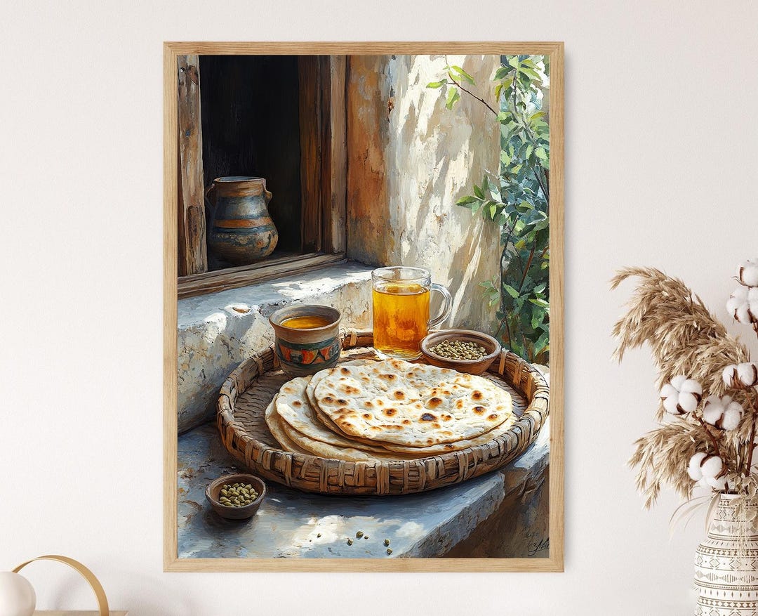 Somali Tray Art Print, Traditional African Kitchen Decor - Etsy