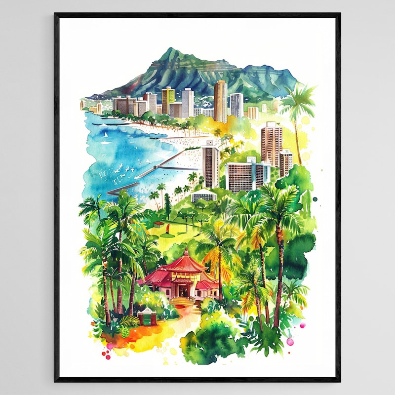 Honolulu Art - Etsy