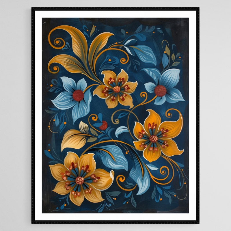 Rosemaling - Etsy