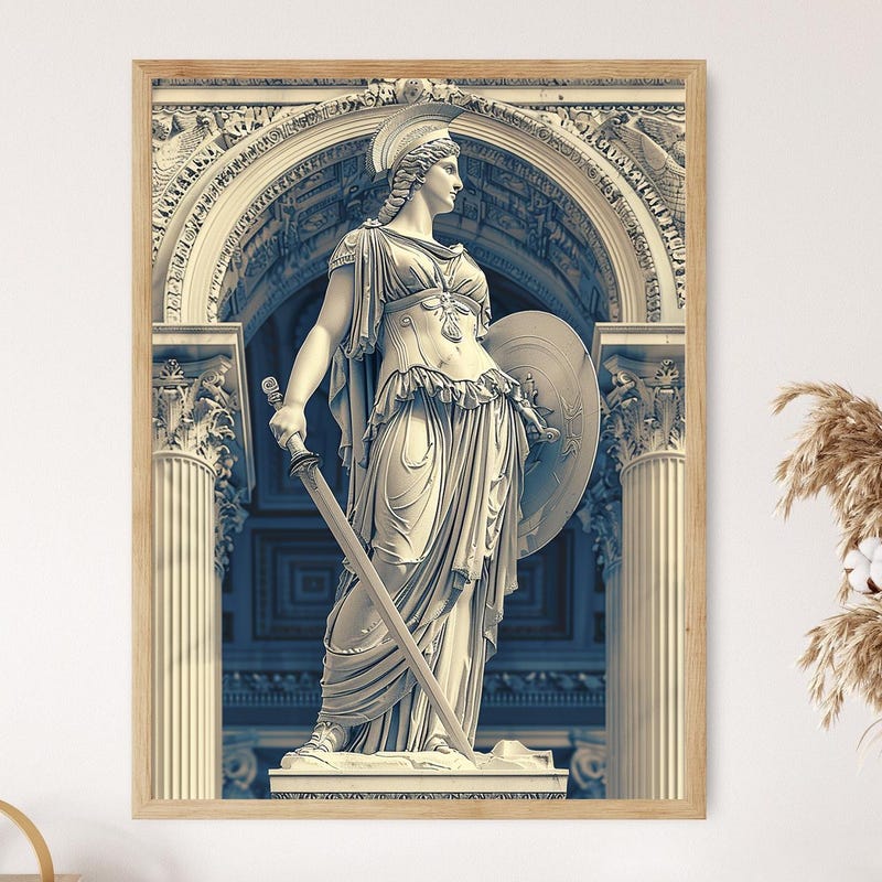 Athena Art Print - Etsy