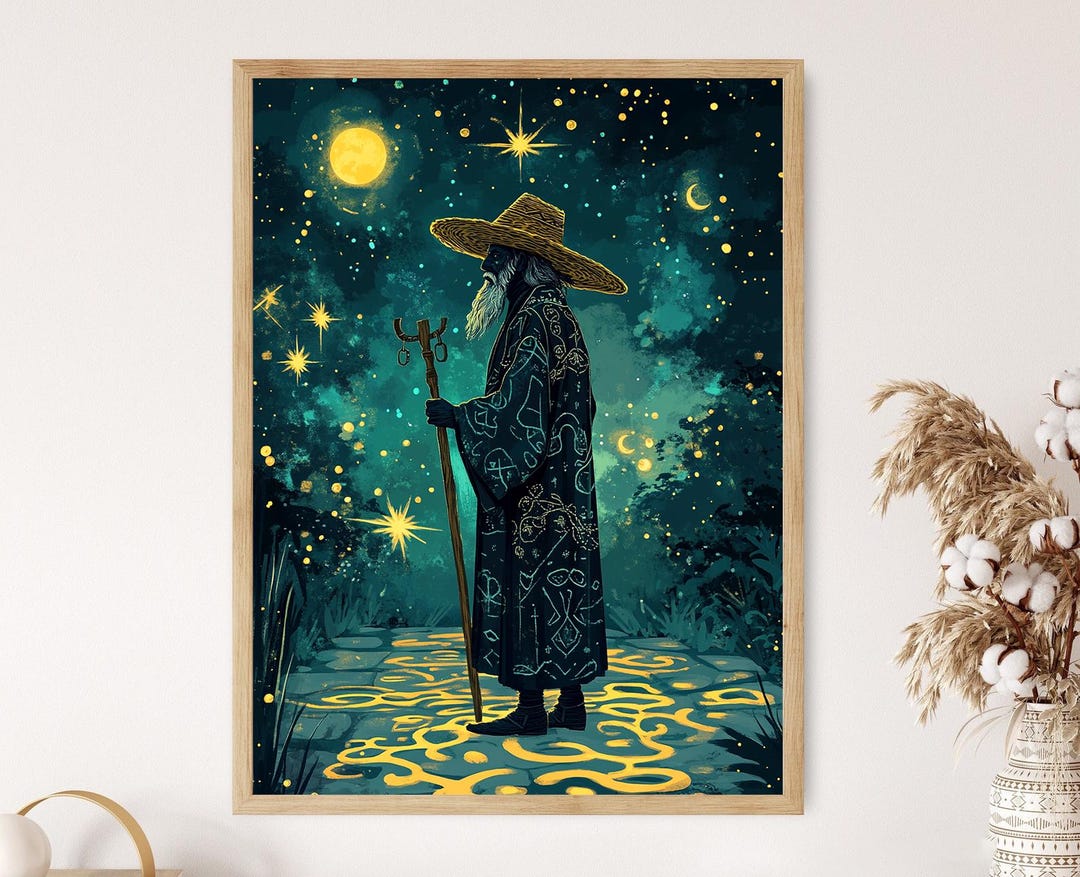 Papa Legba at the Crossroads With Keys and Cane, Haitian Vodou Spirit ...