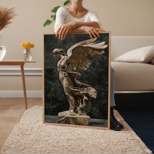 Winged Victory of Samothrace Art Print: Hellenistic Greek Sculpture ...