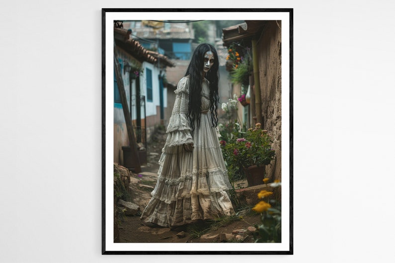 La Llorona Art Print: Ghostly Mexican Folklore Wall Art - Etsy