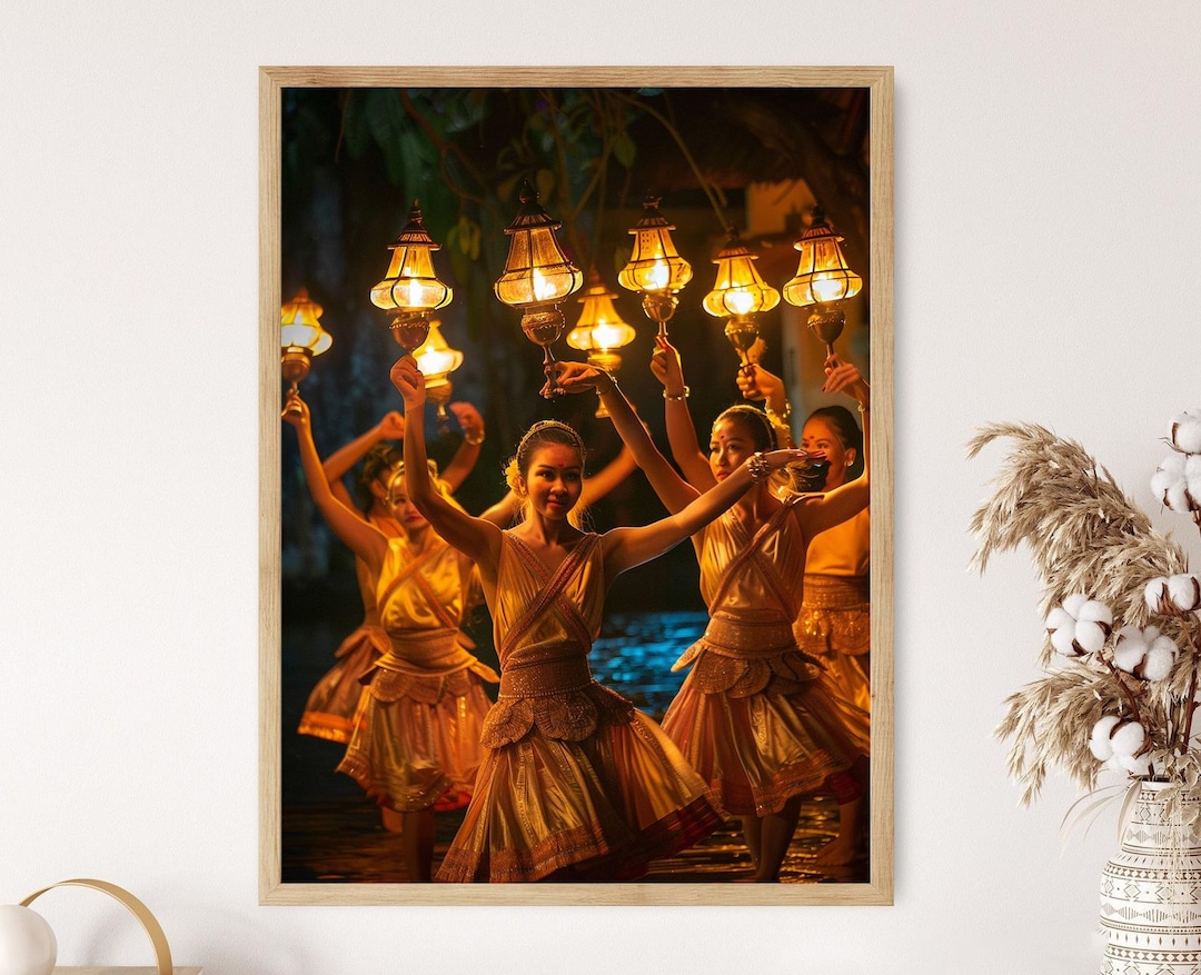 Pandanggo Sa Ilaw Print: Filipino Dance Celebration Art - Etsy