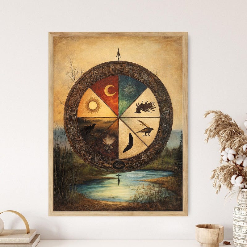 Native American Medicine Wheel - Etsy