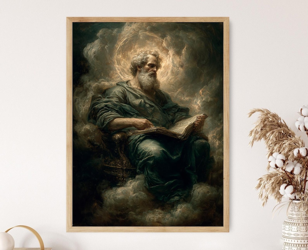 Saint Simon the Zealot Art Print: Classical Religious Poster - Etsy