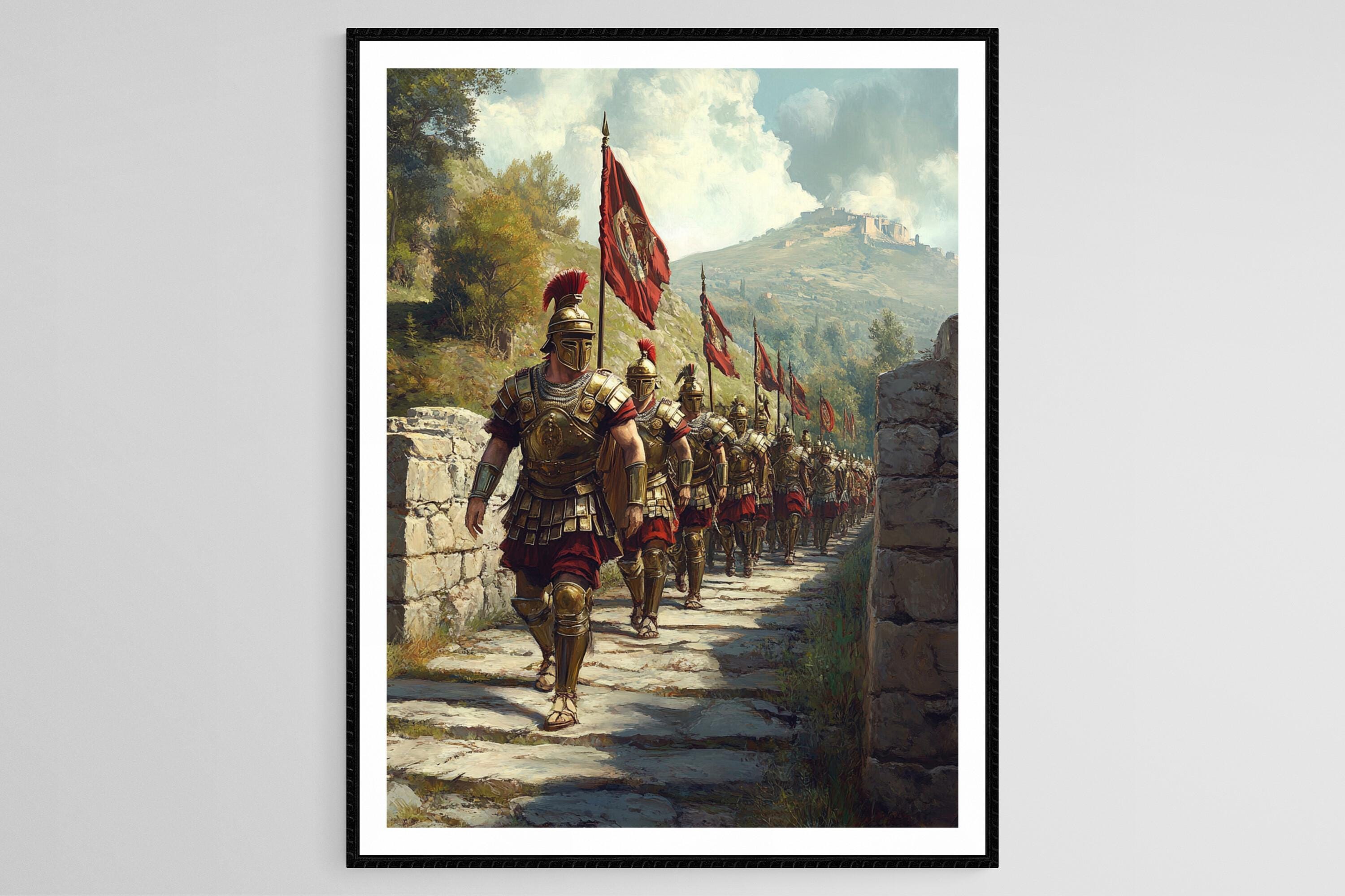 Roman Soldier Art