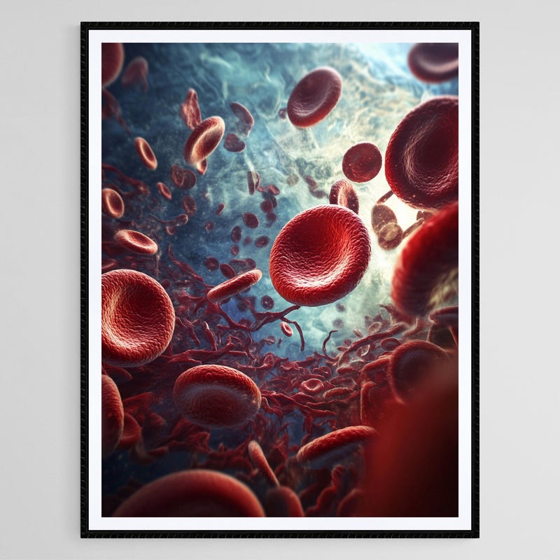 Human Cell Art - Etsy