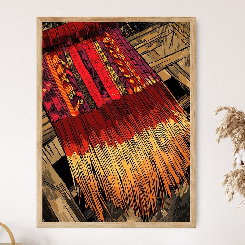 Tribal Poster - Etsy