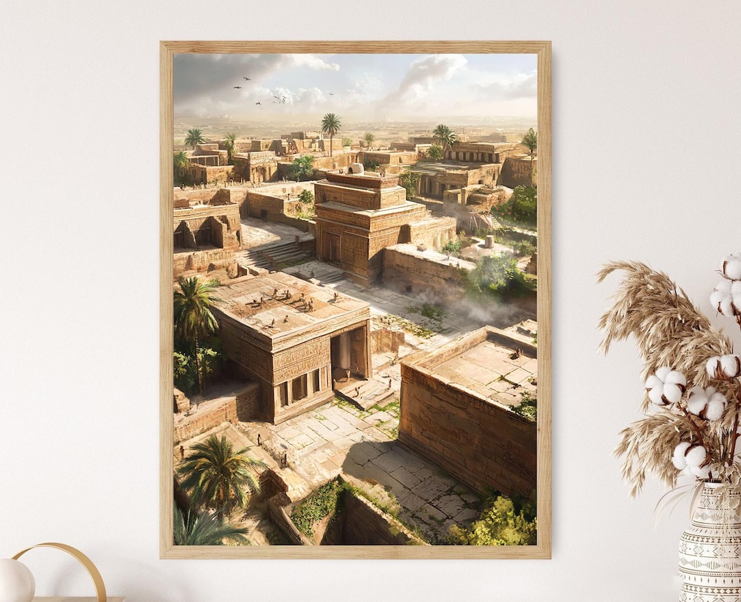 Mohenjo-daro Art Print, Indus Valley Civilization - Etsy