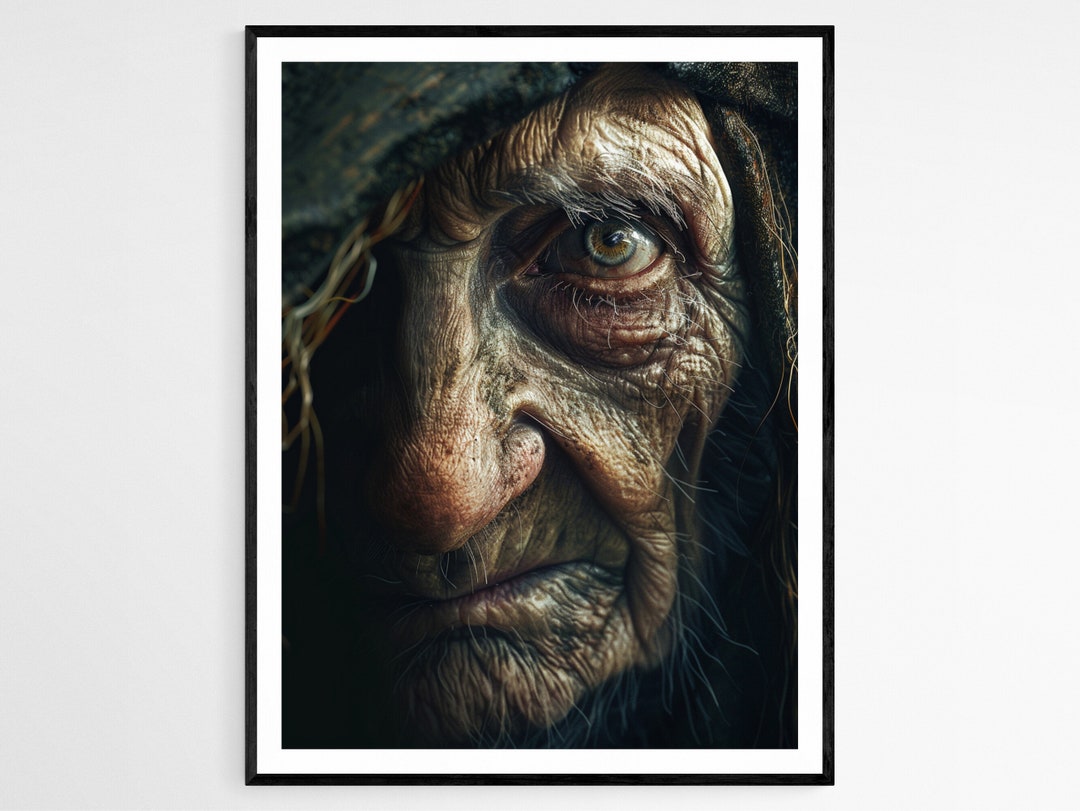 Baba Yaga Exclusive Slavic Artwork, Mystical Witch Illustration ...