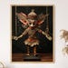 Wayang Golek Print: Brajamusti Indonesian Rod Puppet Art - Etsy