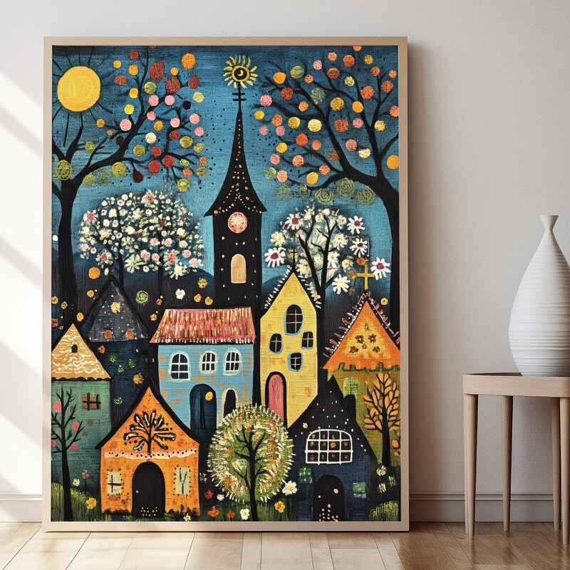 Whimsical Folk Art - Etsy