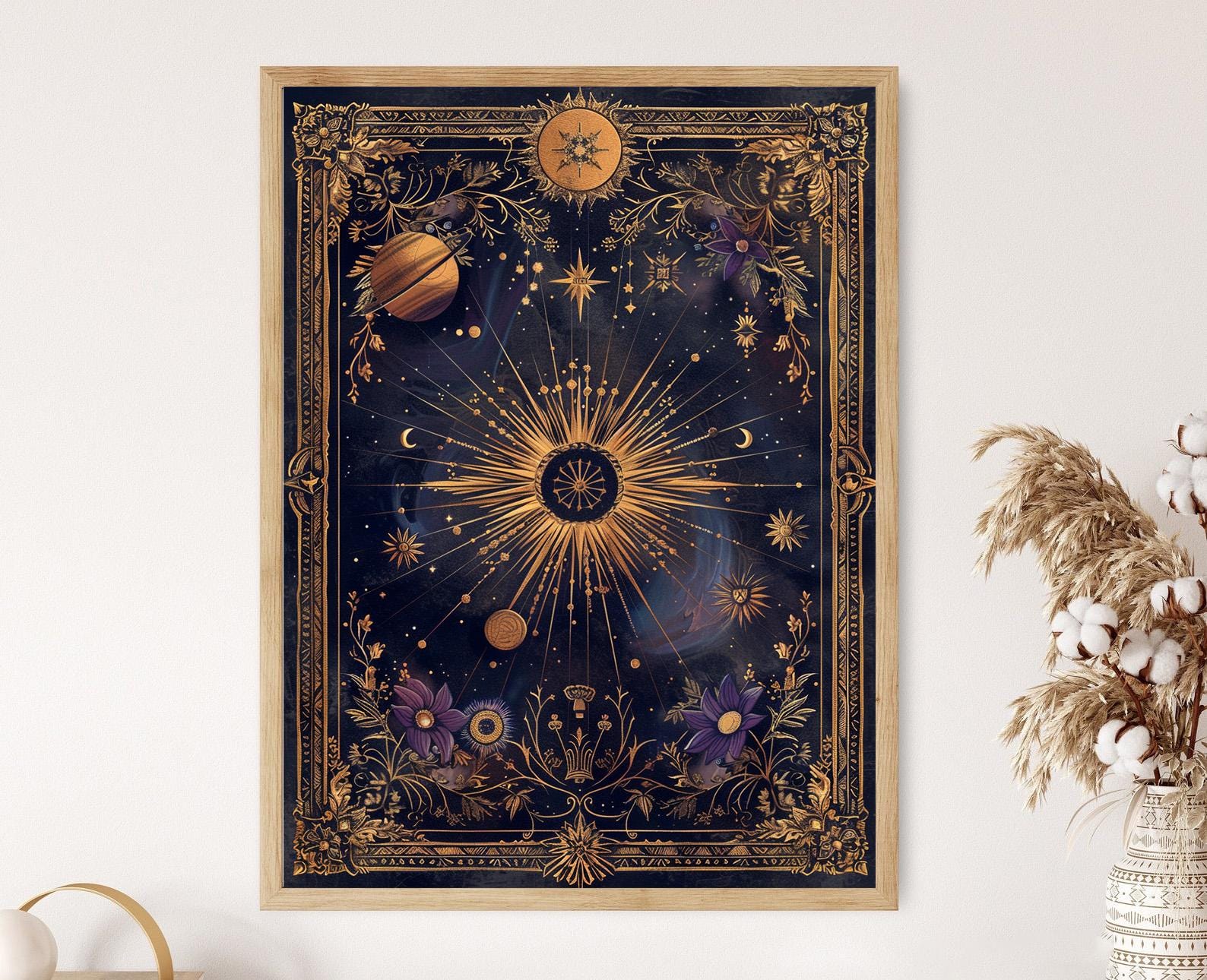Classic Tarot Card Art Print, Timeless Fortune-telling Decor, Personal ...
