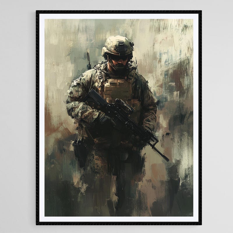 Usmc Wall Art - Etsy