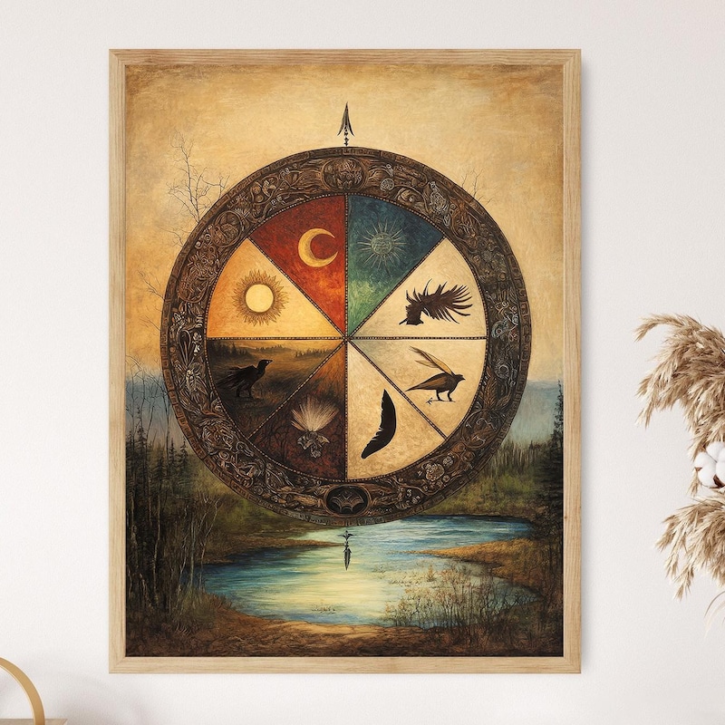 Native American Medicine Wheel - Etsy