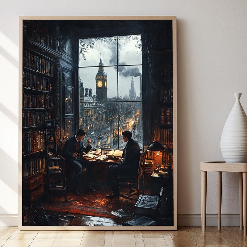 Sherlock Poster - Etsy