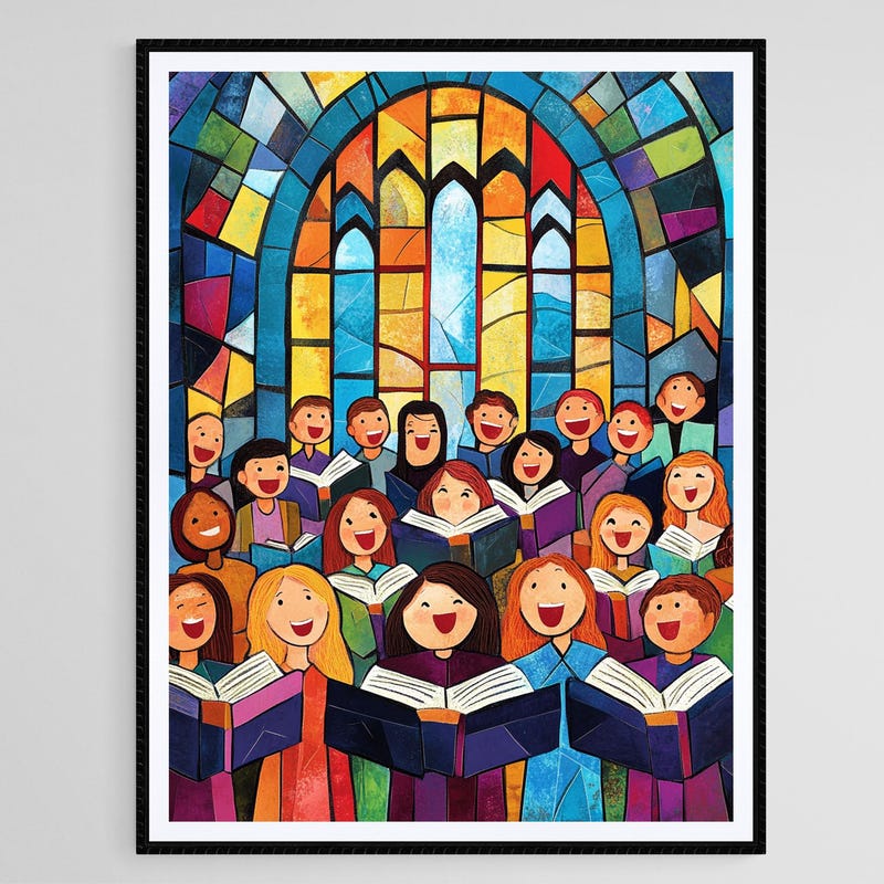 Choir Room Wall Art - Etsy