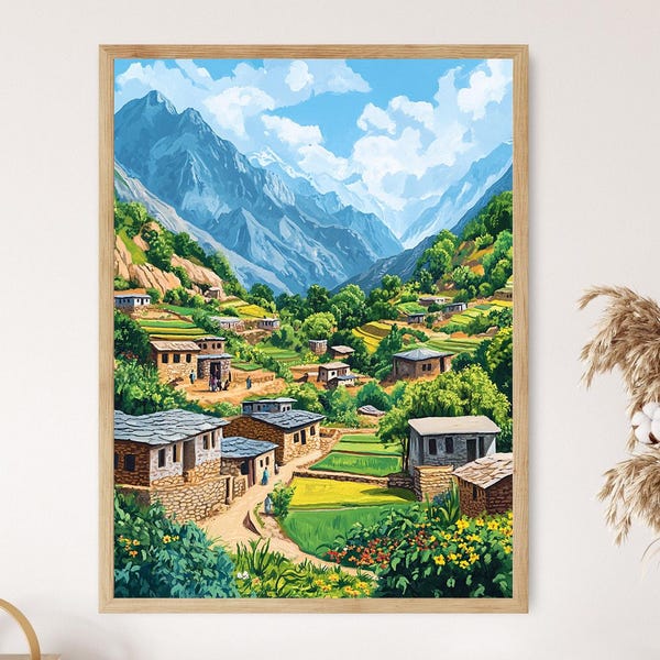 Swat Pakistan Art - Etsy UK