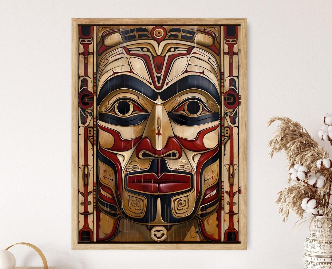 Haida Art Print: Indigenous Artwork, Pacific Northwest Design - Etsy