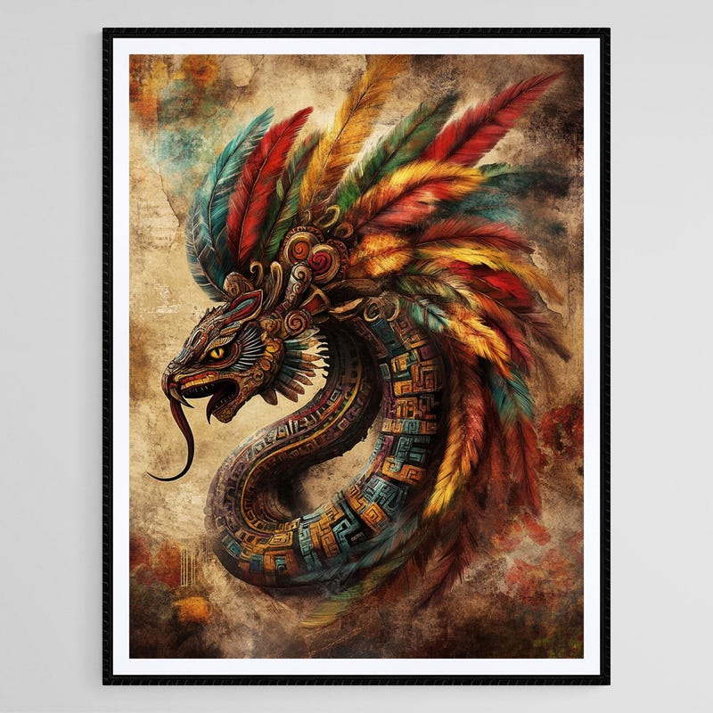 Feather Serpent - Etsy