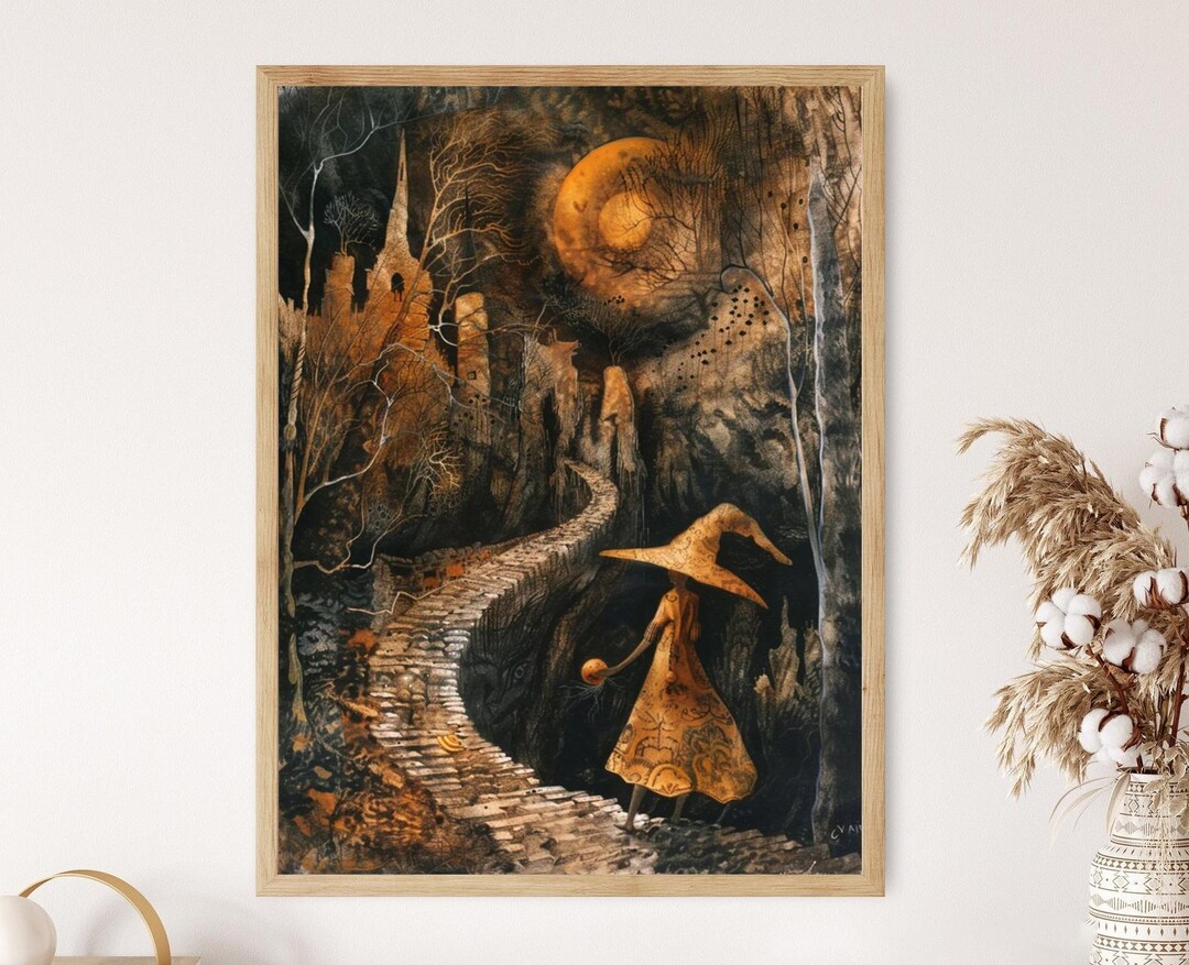 Magical Transcendence Art Print | Imaginative and Whimsical Home Decor ...