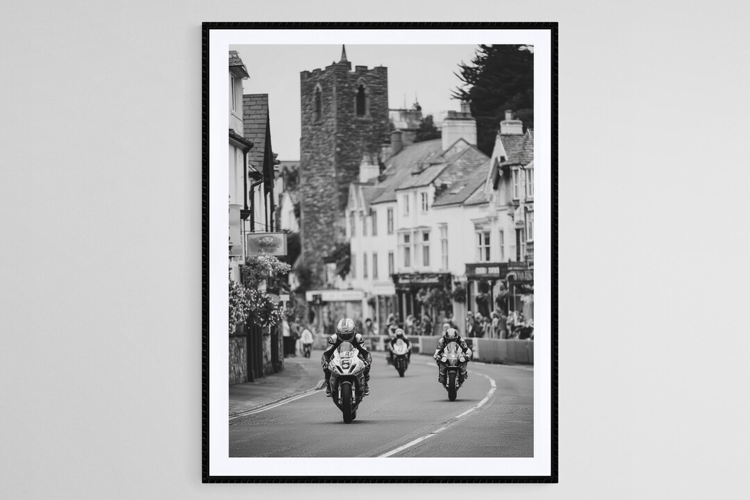 Historic Motorsport Print: Isle of Man TT Speed Race Photo - Etsy