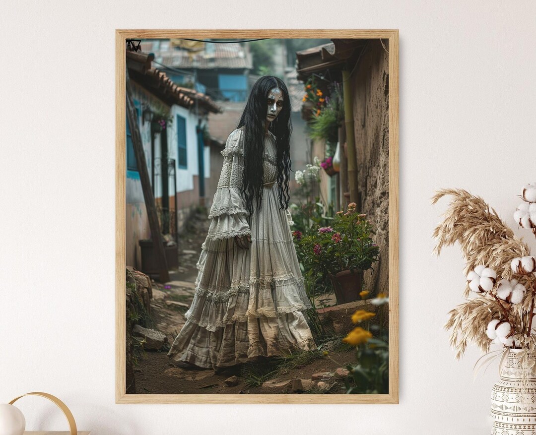 La Llorona Art Print: Ghostly Mexican Folklore Wall Art - Etsy