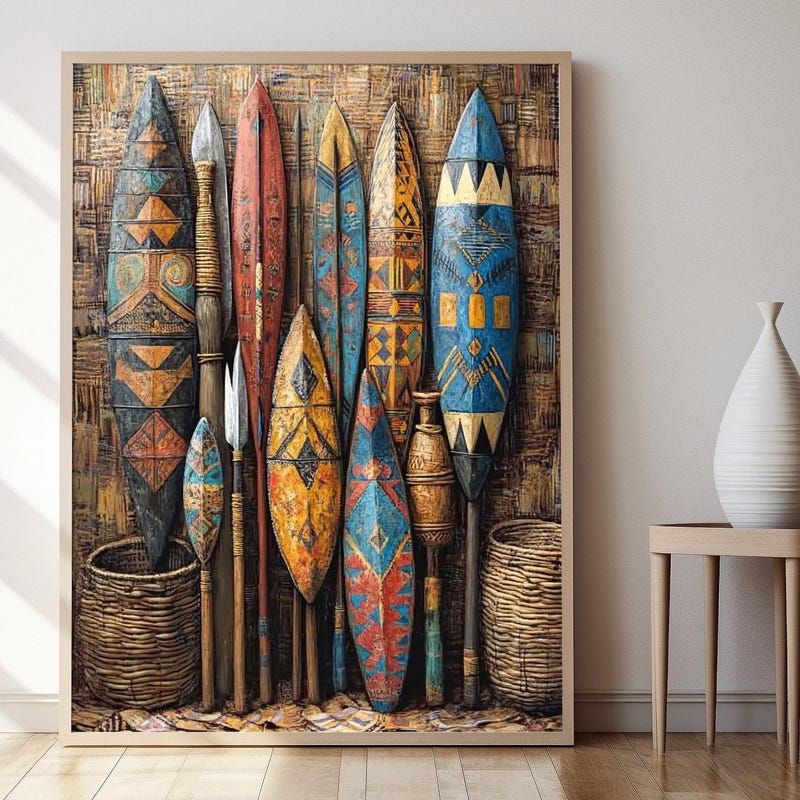African Shield - Etsy