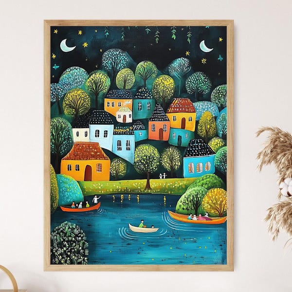 Naive Art - Etsy