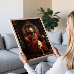 Suleiman the Magnificent Art Print, Ottoman Sultan Wall Art - Etsy