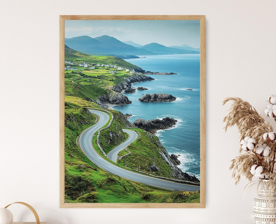 Ring of Kerry Art Print, Scenic Irish Drive - Etsy