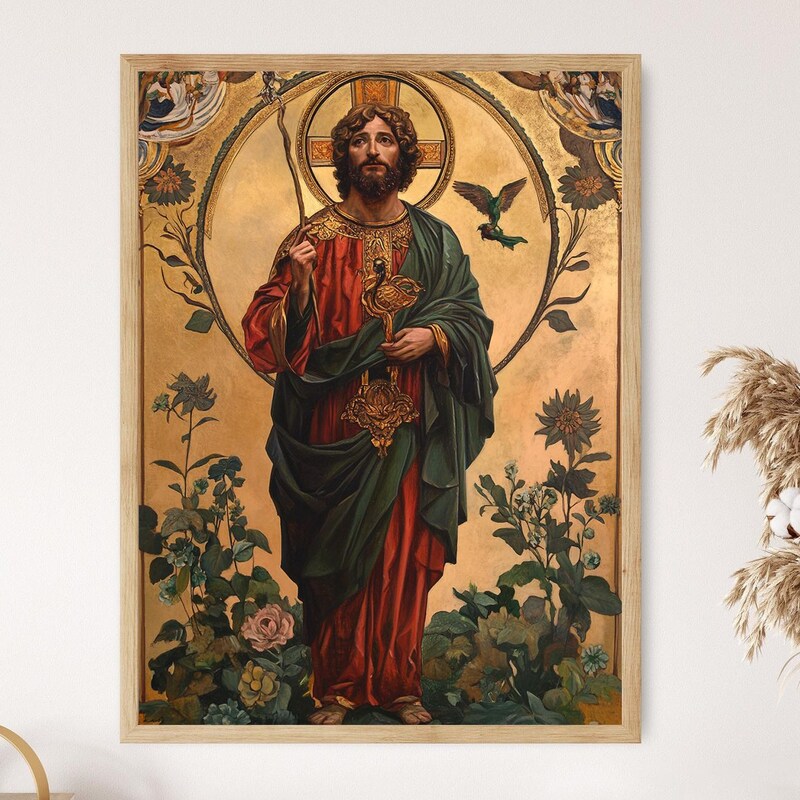 San Judas Tadeo Artwork - Etsy