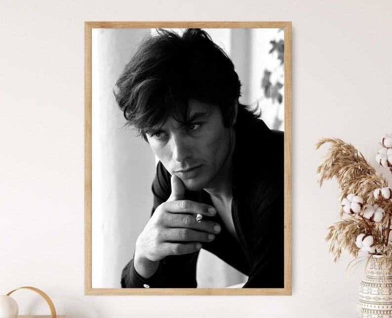 Alain Delon Photo Print: Iconic French Cinema Wall Art - Etsy
