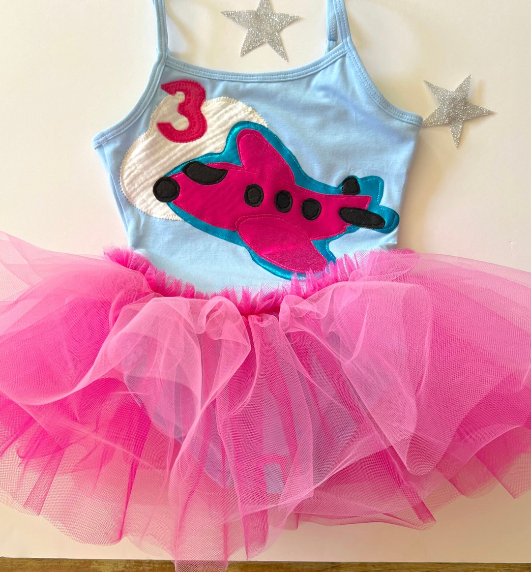 Girl Pilot Leotard Tutu Dress-airplane Dress-pilot Costume-aviation ...