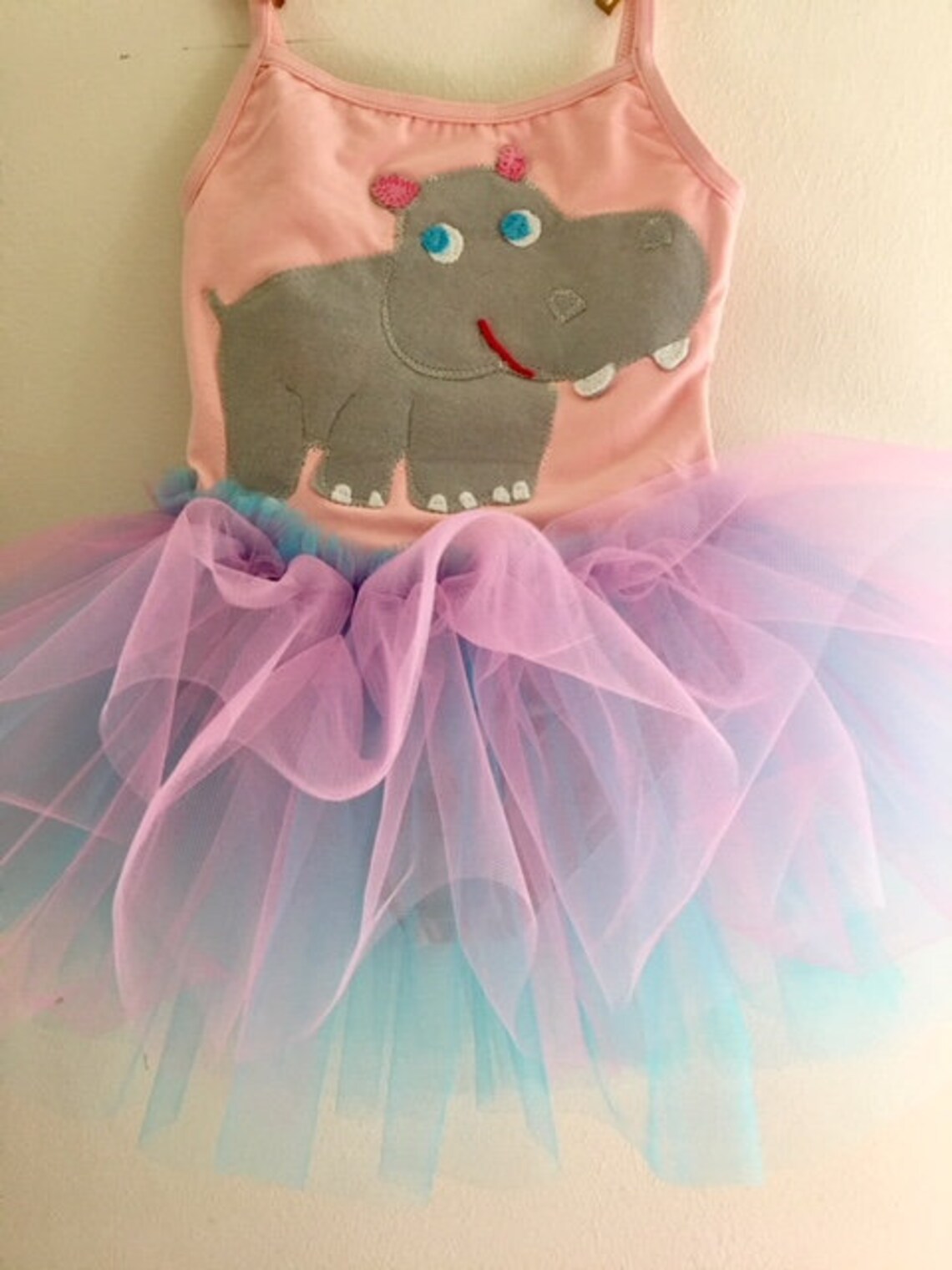Toddler Hippo Birthday Dress HIPPO COSTUME Hippo Tutu | Etsy