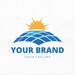 Photovoltaics Solar Sun Logo, Vector Logo Design, Customizable Logo ...