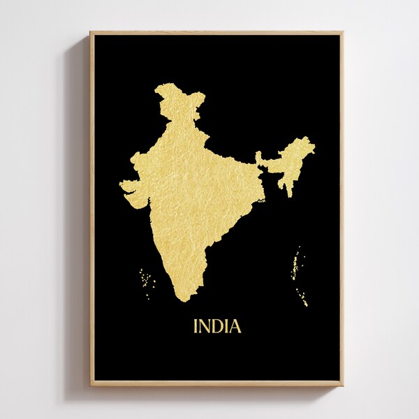India Map - Etsy
