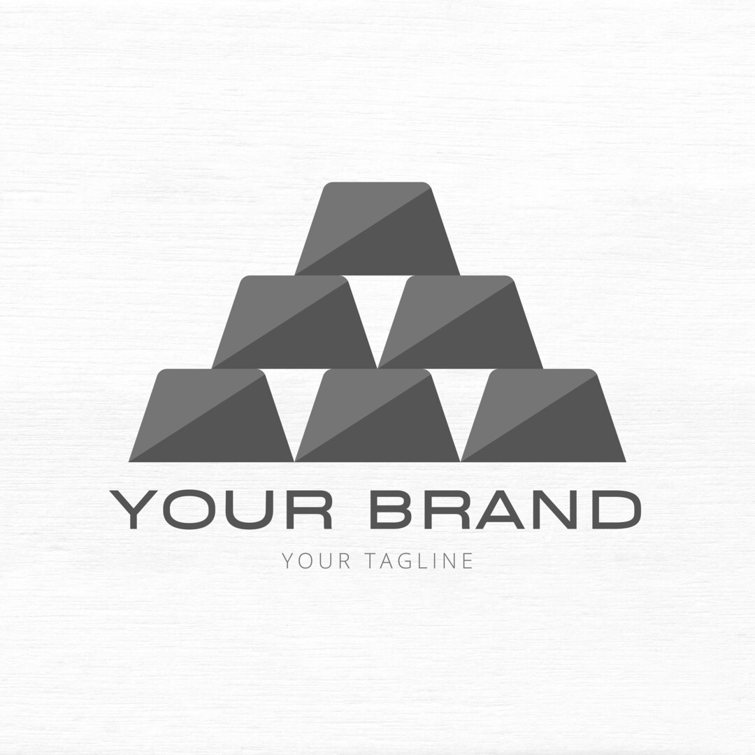 Iron Bars, Steel Bars Logo, Vector Logo Design, Customizable Logo ...