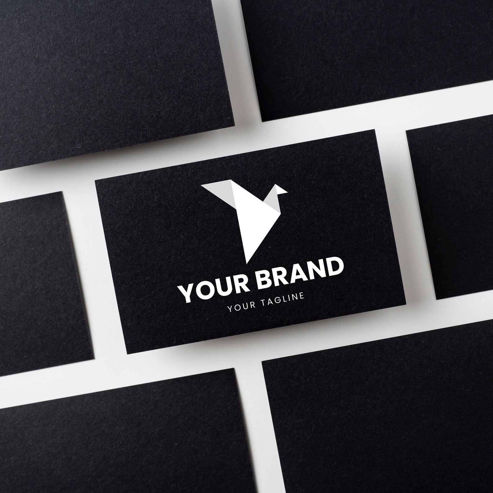 Bird Origami Animal Logo, Vector Logo Design, Customizable Logo, Custom ...