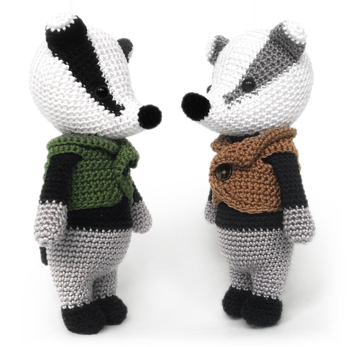 Amigurumi Crochet Badger Pattern Pdf Download Diy - Etsy